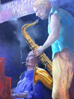 Jazz Art Donation For 2013 NCJF Raffle - North Carolina Jazz Festival ...